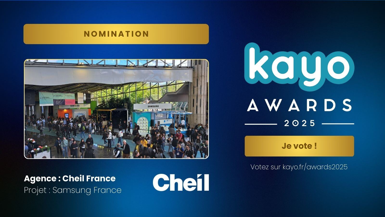 KAYO Awards 2025 - projet 6 - Cheil France